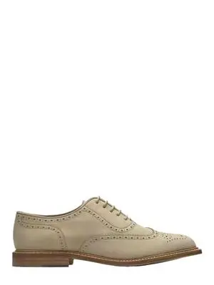 LOTTUSSE Bari Brogue Oxford Shoes - Neutrals