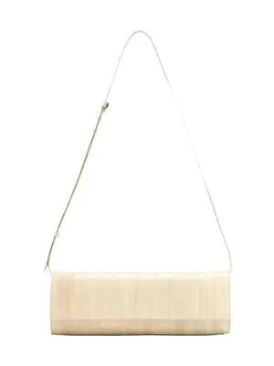 Proenza Schouler Proenza Schouler Hex Clutch In Eel Neutrals