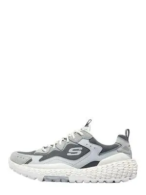Sketchers Monster Marathon Running Sneakers - White/grey