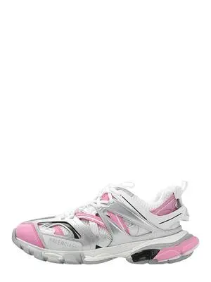 Balenciaga Track 2.0 Sneakers - Silver/pink/white