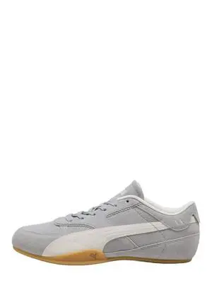 PUMA Bella Mina Suede Sneakers - Gray Echo/gum