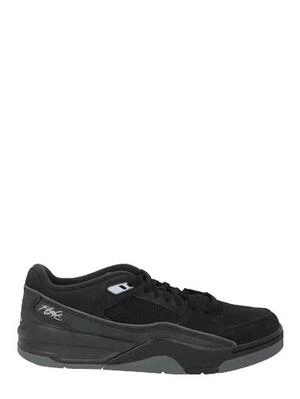 JORDAN Flight Court Leather Sneakers - Black