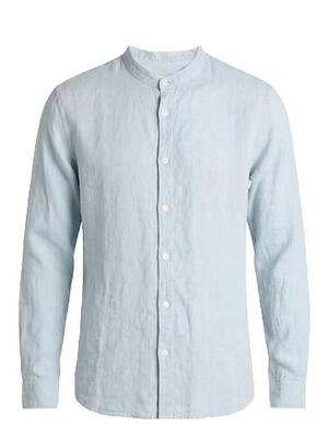 Zadig&Voltaire Shirt Size Linen - Blue