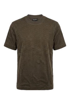 Emporio Armani T-shirt Size Lyocell, Cotton - Green