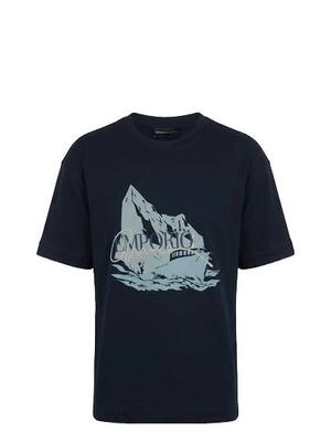 Emporio Armani Cotton T-shirt - Blue