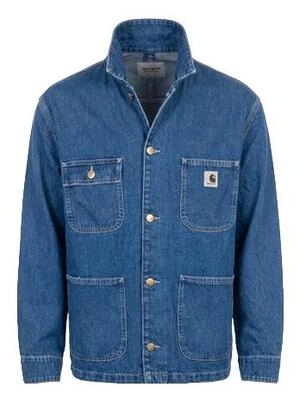 Carhartt Denim Outerwear Size Cotton - Blue