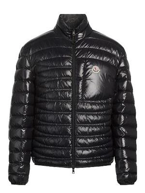 Moncler Quilted Down Puffer Jacket - Black