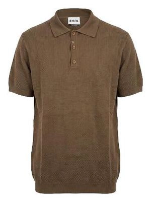 BERNA Polo Shirt Size Cotton, Acrylic - Green