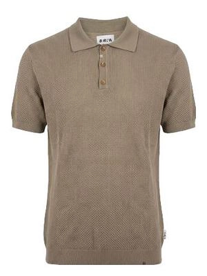 BERNA Polo Shirt Size Cotton, Acrylic - Sage Green