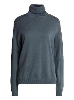 Crossley Virgin Wool Turtleneck - Blue