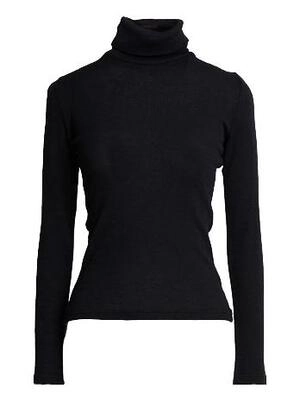 Crossley Virgin Wool Turtleneck Sweater - Navy