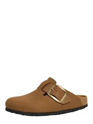 BIRKENSTOCK Boston Big Buckle Clogs - Mink