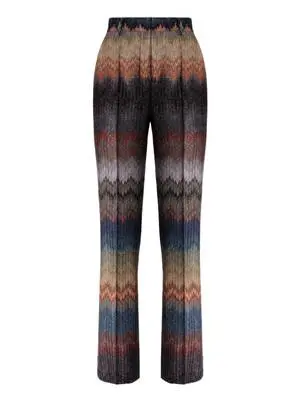 MISSONI Missoni Trumpet Pants In Snake Pattern Knit