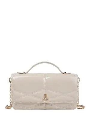 MKF COLLECTION - J'OMOR Mkf Collection - J'omor Suzanne Quilted Shoulder Bag With Gold Tone Hardware