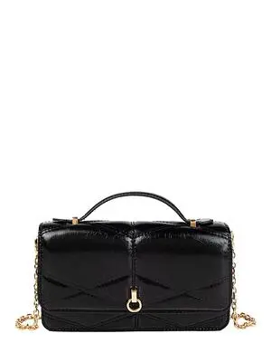 MKF COLLECTION - J'OMOR Suzanne Quilted Shoulder Bag - Black