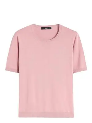 Max Mara Gabarra Knitted Top - Pink