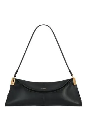 Balmain 64-83 Small Bag In Smooth Leather - Black