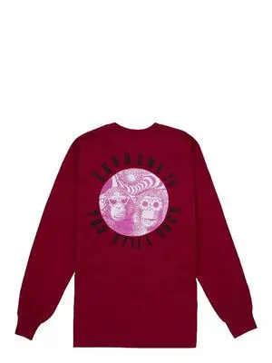 Supreme You Still S**k Long Sleeve Tee Shirt - Cardinal