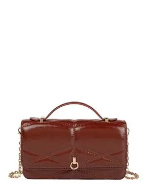 MKF COLLECTION - J'OMOR Suzanne Shoulder Bag - Brown