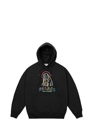 PALACE Pray For Us Hooded Sweatshirt - Black