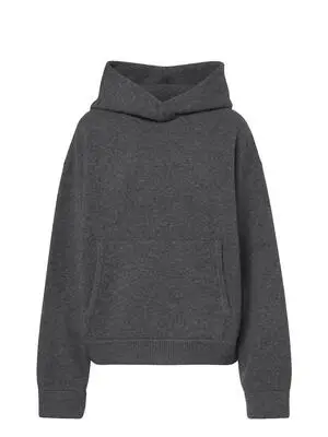 RÓHE Wool-blend Hoodie - Grey