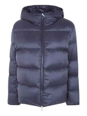 Moncler Moncler Hooded Zip-Up Jacket Black