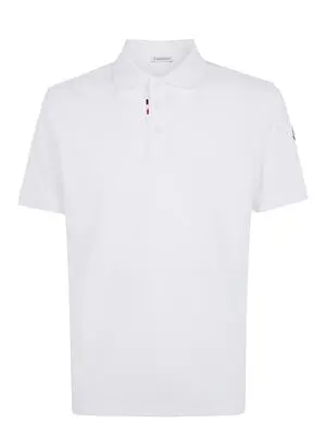 Moncler Polo Shirt Short Sleeves "classic" White