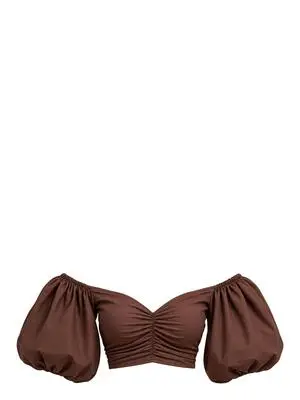 OFUURE Ofuure Skye Puffy Sleeve Crop Top