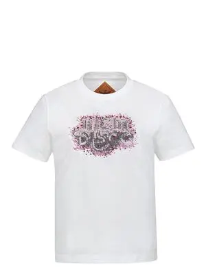 MCM MCM Disco Sequin Embellished Organic Cotton T-Shirt