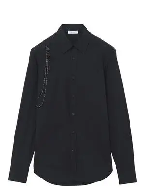 Alexander McQueen Chain Harness Shirt - Black