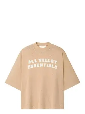 Fear Of God Sport Mesh Merch Tee - Tan
