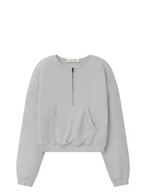 Fear Of God French Terry Relaxed Half Zip - Grey