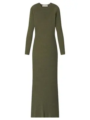 Fear Of God Rib Knit Maxi Dress - Green