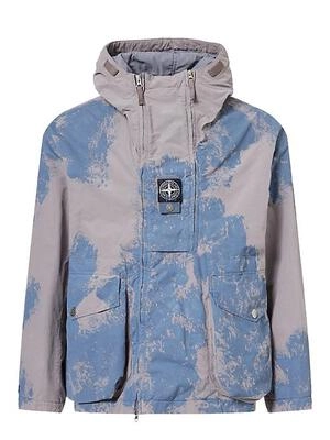Stone Island Hand-painted Light Nylon Jacket - Grey