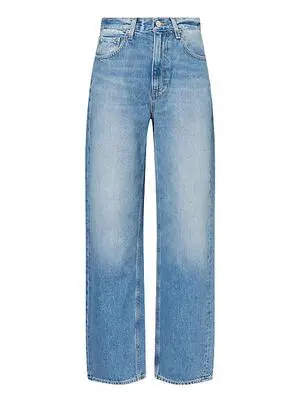 Paige Emilie Cotton Denim Jeans - Mariners