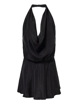DISSH Adele Cowl Neck Halterneck Top