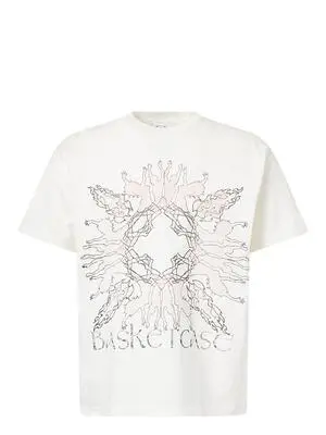 BASKETCASE Exodia Graphic-print Cotton T-shirt - Bone