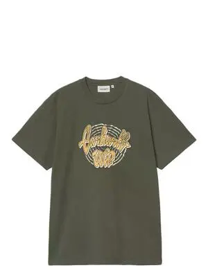 Carhartt Work In Progress Graphic-print Chedda T-shirt - Green