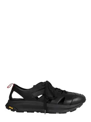 Yohji Yamamoto Cut-out Sneakers - Black