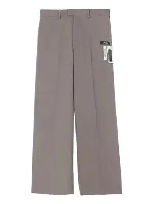 Undercover Cindy Sherman Patch-detail Trousers - Grey