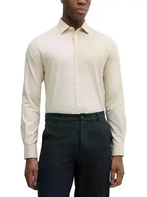 MOS MOSH Long-sleeved Buttoned Shirt - Neutrals