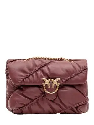 PINKO PINKO Love Puff Crinkle Mini Bag