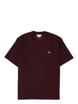 Lacoste Lacoste Men's Mini Croc Logo T-Shirt Brown