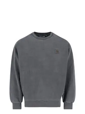 Carhartt Work In Progress 100% Cotton Crewneck Sweatshirt - Grey
