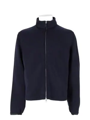 Zegna Wool, Cotton & Mulberry Silk Sweatshirt - Black