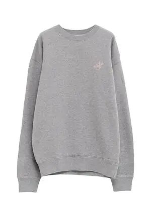 JW Anderson Crew Neck Cotton Sweatshirt - Grey
