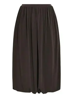 Vince Bubble Midi Skirt - Brown
