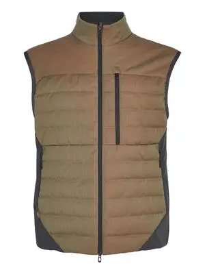 Sease Intrepid Wool-blend Down Gilet - Yellow