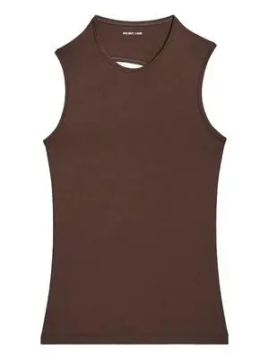 HELMUT LANG Helmut Lang Asymmetrical Cutout Tank Top
