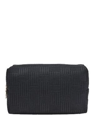 URBAN ESSENTIALS Hatchway Cosmetic & Travel Organizer Pouch - Black
